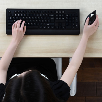 Evoluent Reduced Reach Corded Keyboard - WA Ergo Supplies