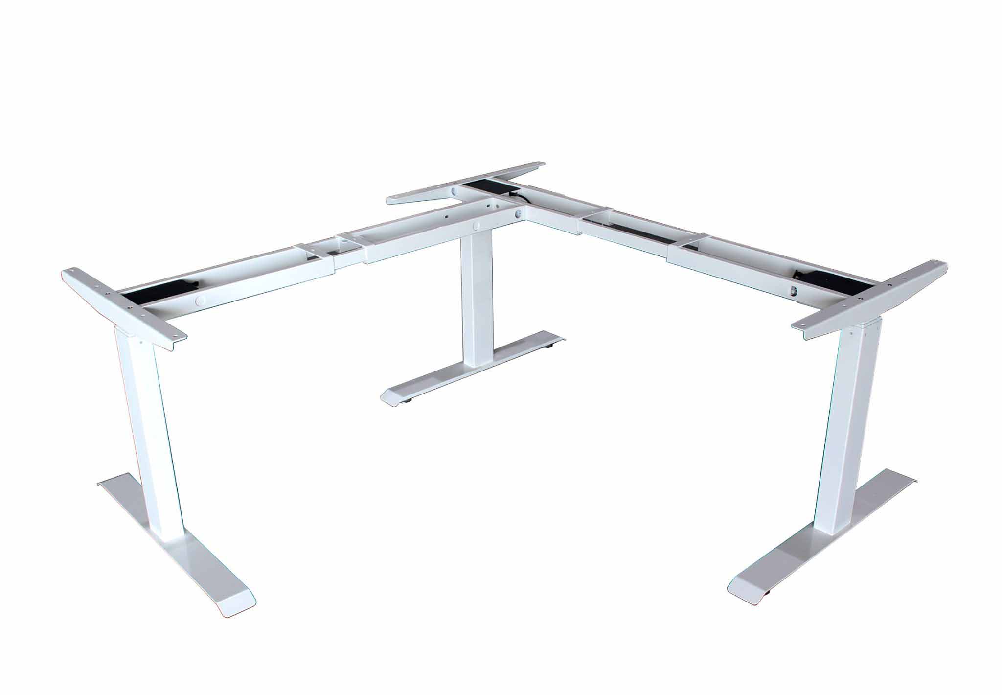 Elevate Electric Height Adjustable L-Shape Desk Frame with Preset ...