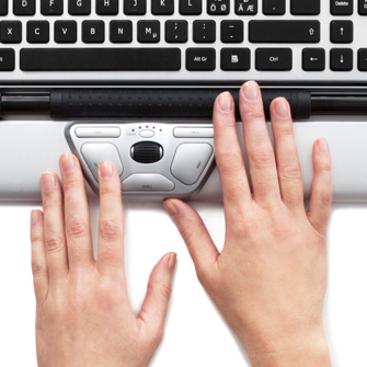 Contour Rollermouse Red Corded - WA Ergo Supplies