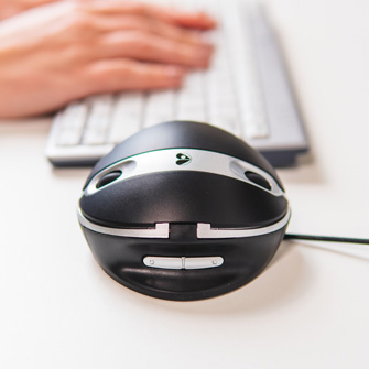 Oyster Wireless Ambidextrous Mouse - WA Ergo Supplies