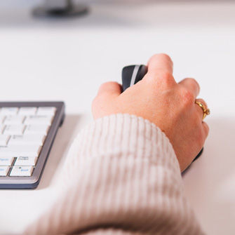 Oyster Wireless Ambidextrous Mouse - WA Ergo Supplies